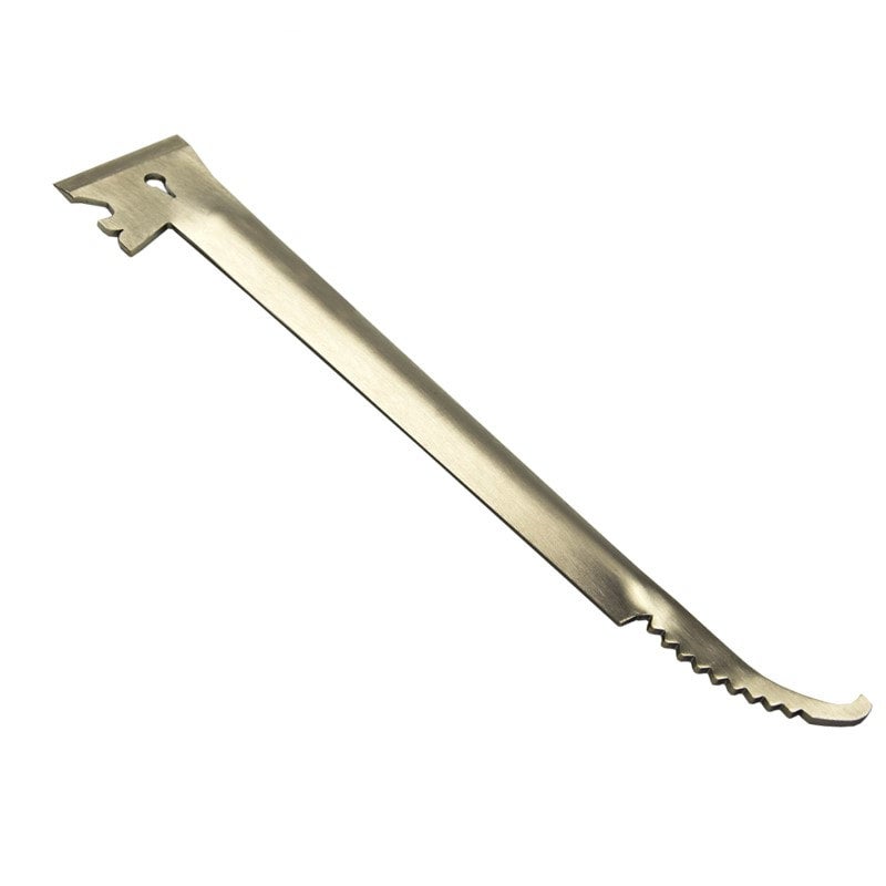 Beehive Serrated Hook Scraper; Long | Bee and Comb