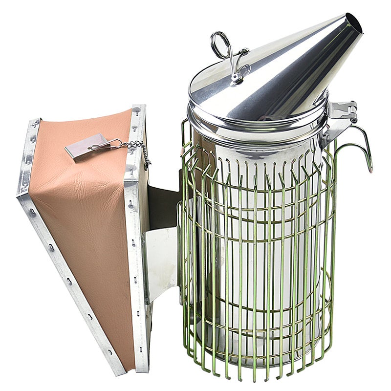 Large Beehive Smoker (Stainless Steel) | Bee and Comb